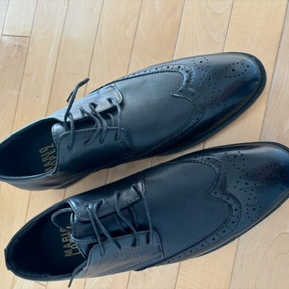 Mario Lopez | Shoes | Mens Dress Shoes Business Formal Oxford Wingtip ...